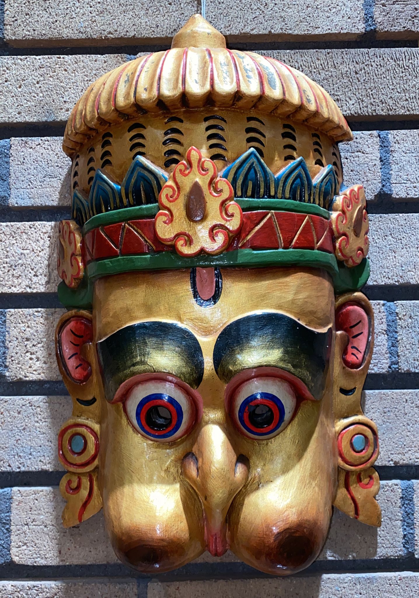 Mask of Hanuman Ji | Katmandu | Eugene, OR – Katmandu Trading Company